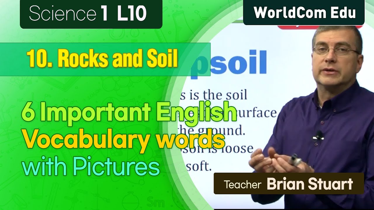 6 Important English Vocabulary Words with pictures I Science 1. L10 ...