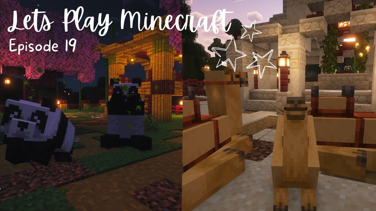 Building a Panda Sanctuary!!! - Minecraft Survival 1.20.4 | Ep.19 - YouTube