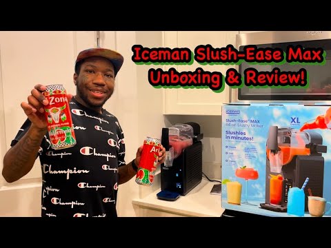 Review of the Iceman Slush-Ease MAX! (Slushee Maker!!) - YouTube