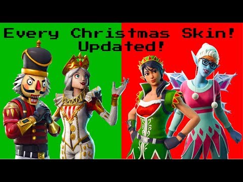 Ranking Every *CHRISTMAS SKIN* In Fortnite Battle Royale (Updated ...