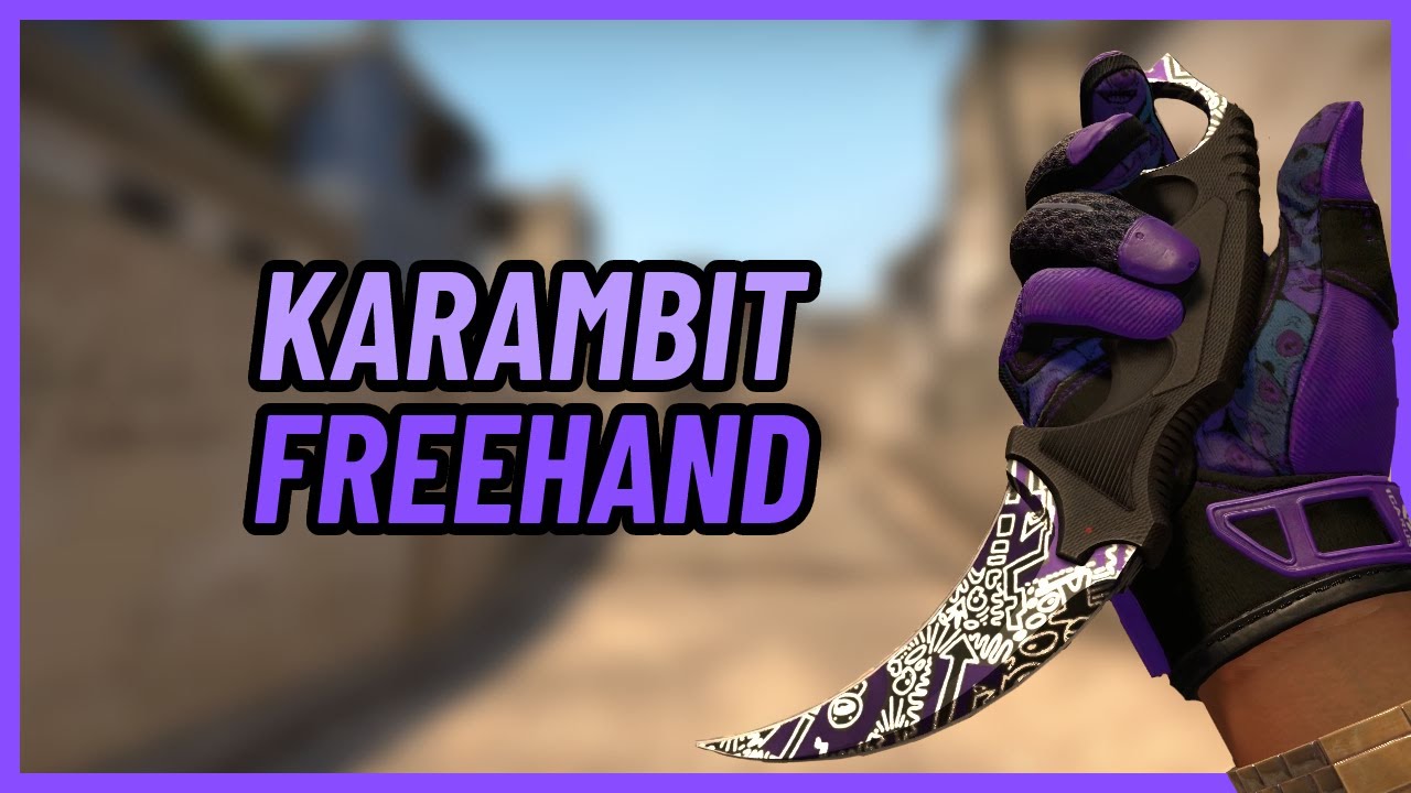 Karambit Freehand | CSGO Knife Showcase - YouTube