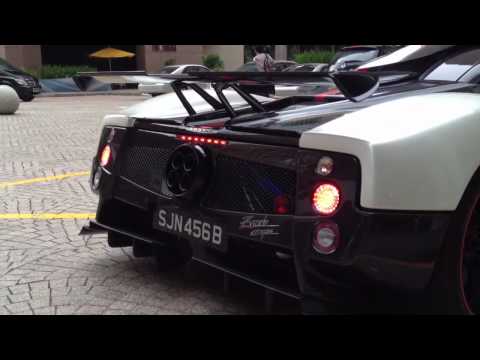 Pagani Zonda Cinque Startup