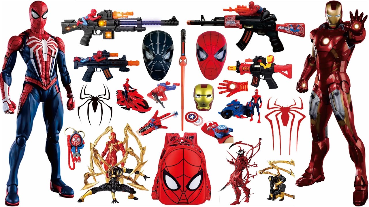 Marvel series toy unboxing | Spider Man and his magical friends ...