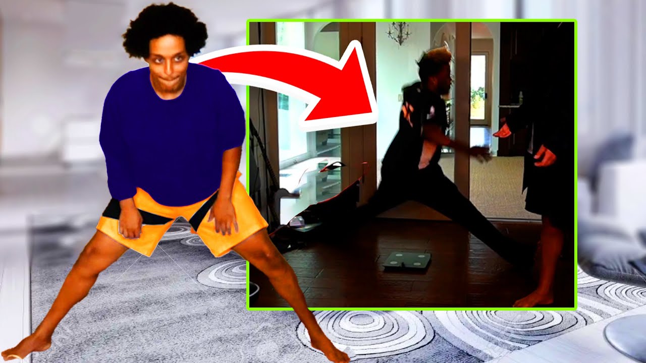 Davis Hit the Splits, So I Asked Him to Teach Me - YouTube