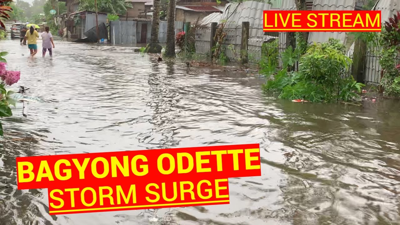 BAGYONG ODETTE | Situation in Abuyog LEYTE | STORM SURGE - YouTube