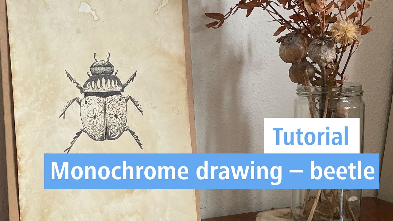 Dotwork drawing DIY Tutorial | STAEDTLER - YouTube