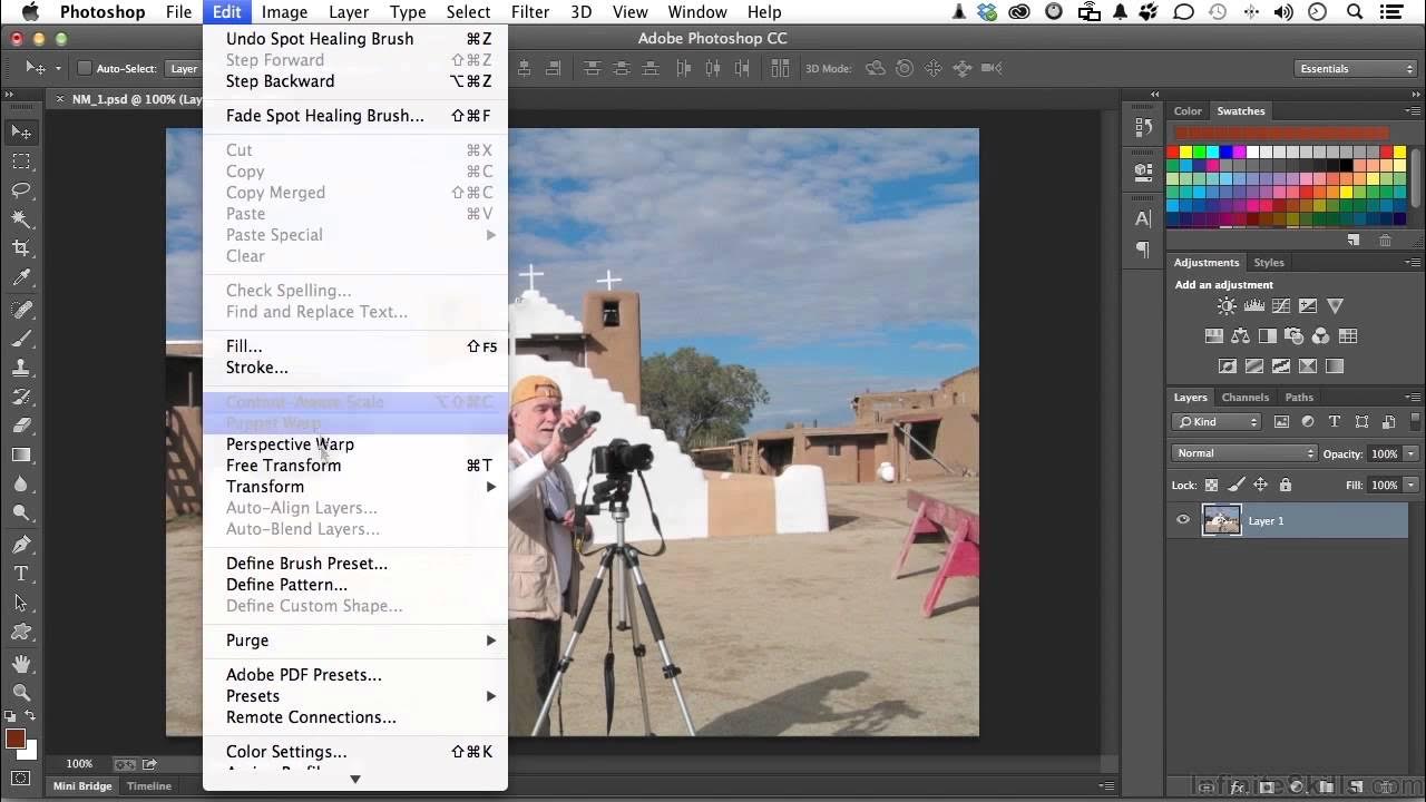 Adobe Photoshop CC for Photographers Tutorial | Working With Image ...