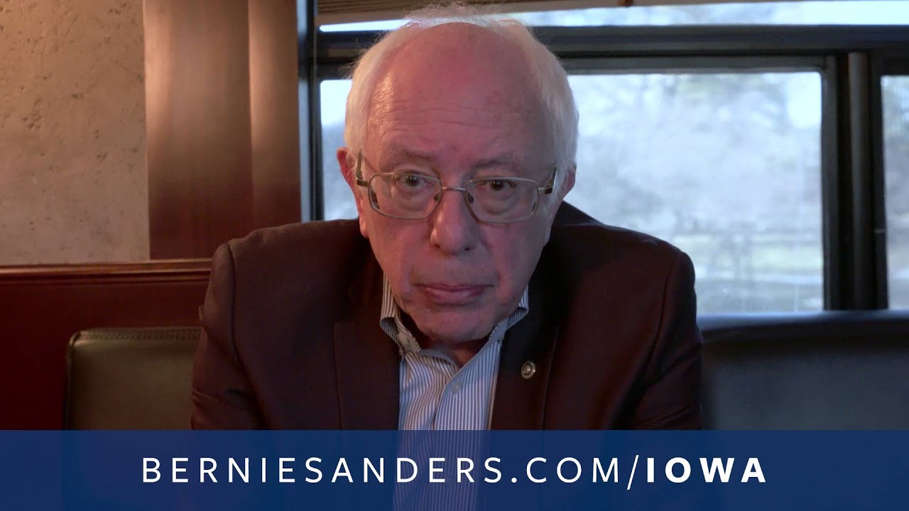 Bernie Has a Message for Iowa - YouTube