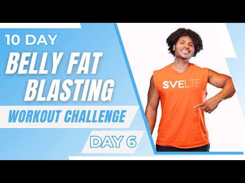 10-Day Belly Fat Blasting Workout Challenge - Day 6 | Shredded Core Seated Workout