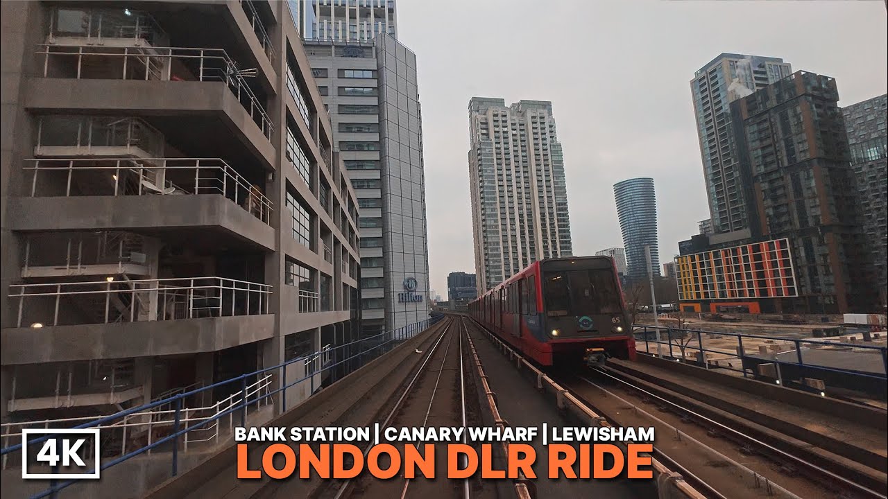 Front-Seat View: Stunning DLR Ride from Bank to Lewisham | London ...