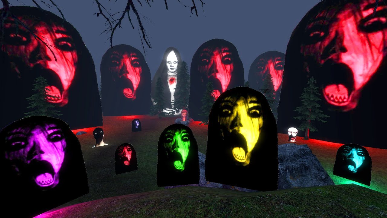 The Ghost Forest!! Selene Delgado, Grudge Nico's Nextbot | Nextbot ...