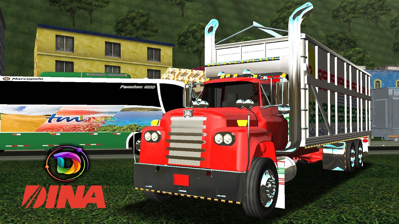 18 WOS HAULIN ⛳️⛳️ COLOMBIA ⛺️⛺️CAMION TORTON DINA 631 - YouTube