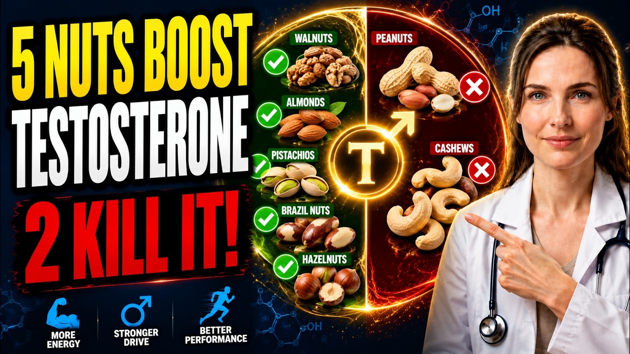 Urologist Reveals: 5 Nuts That BOOST Testosterone (2 that kill it) | DR ...