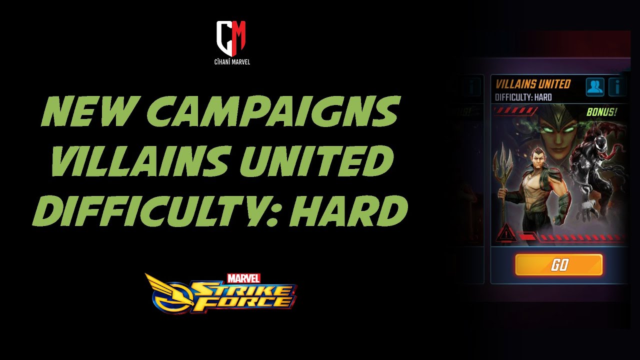 Villains United - Difficulty: Hard 💯 Only Villain Characters / MSF ...