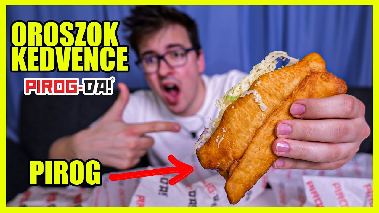 OROSZOK KEDVENC ÉTELE A PIROG - YouTube