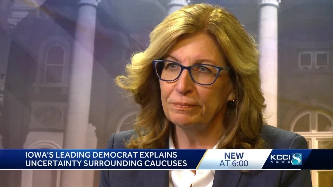 Iowa Democratic Party Chair explains uncertainty surrounding caucuses ...
