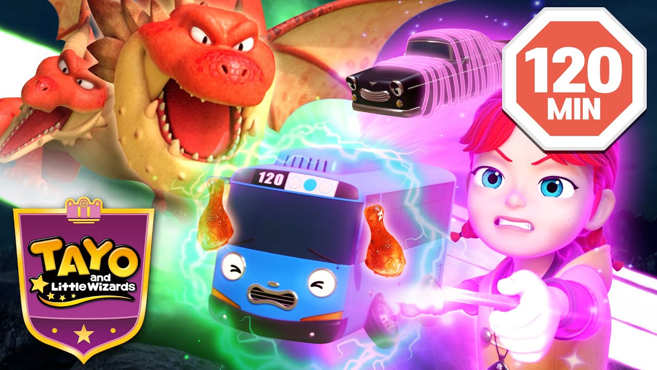 Tayo and Little Wizards🔮 | EP 6-10 Compilation l Tayo Movie for Kids l ...