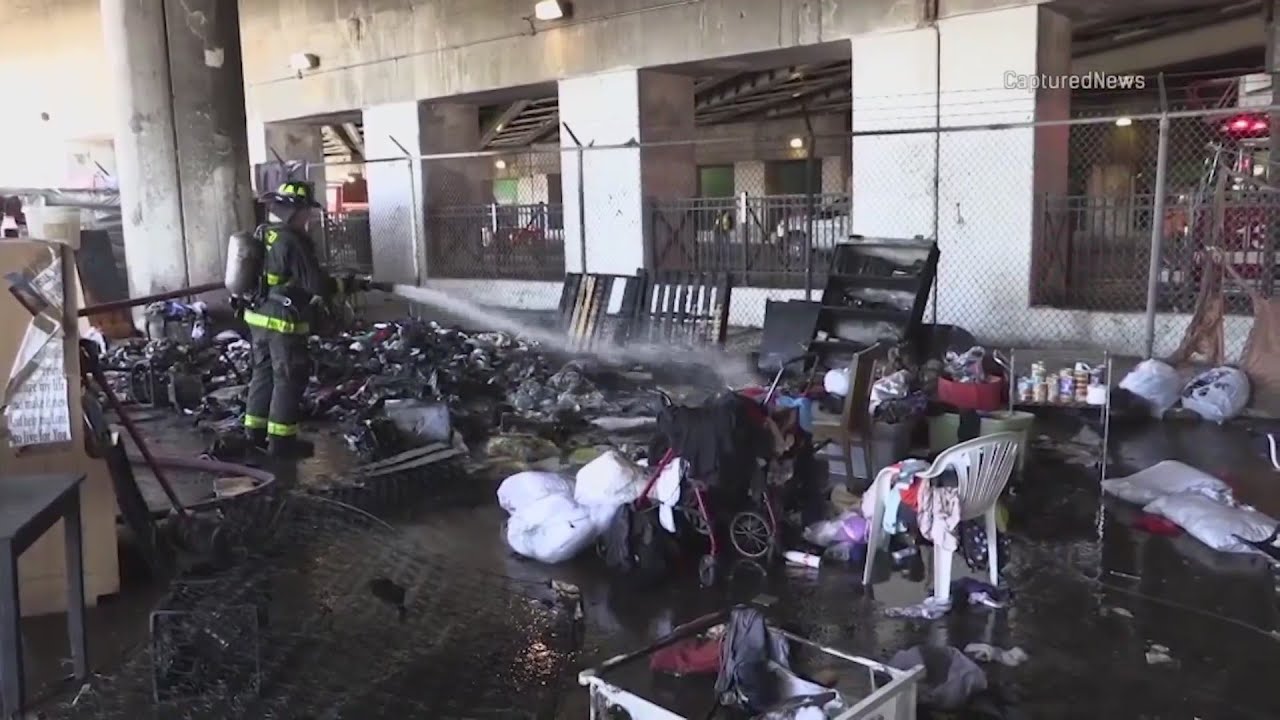 After fire destroys North Side homeless encampment, residents say ...
