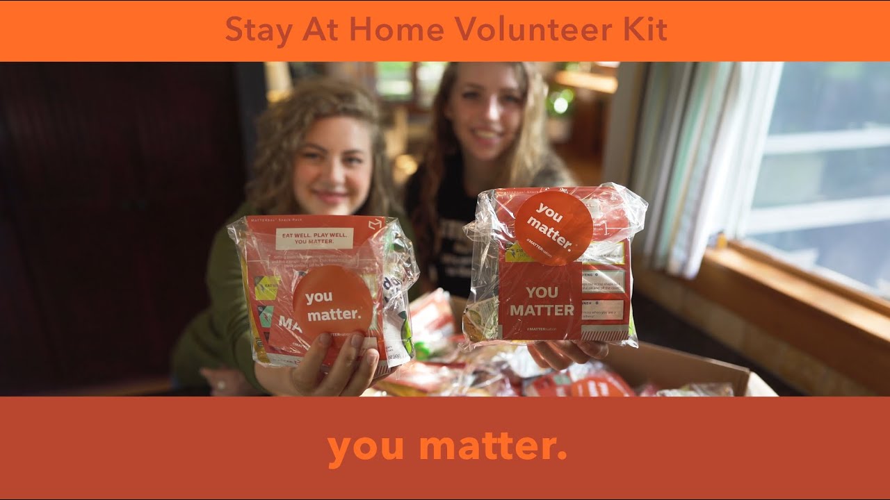 MATTER Stay At Home Volunteer Kit - YouTube