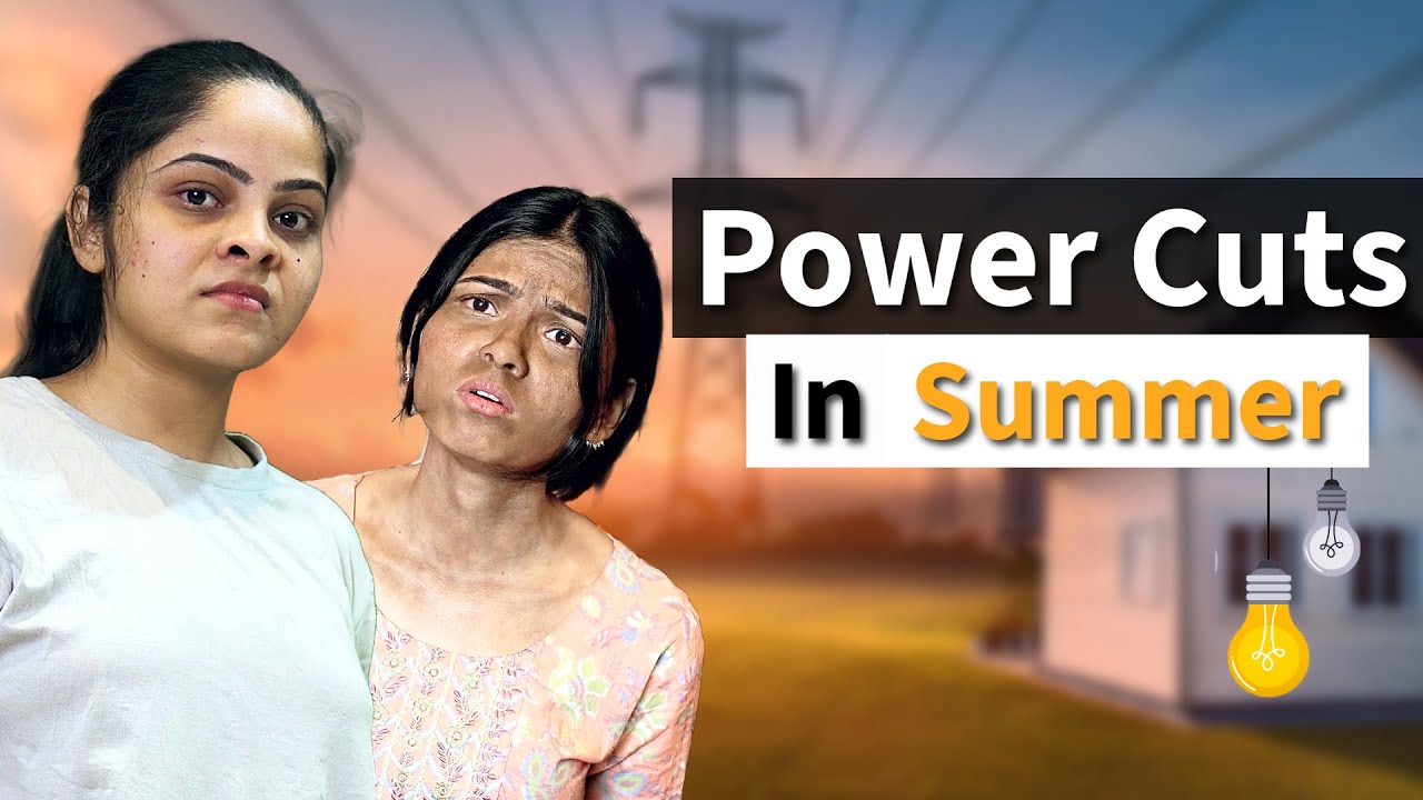 POWER CUTS IN SUMMER || Niha Sisters Clips || Telugu || Comedy || Clip ...
