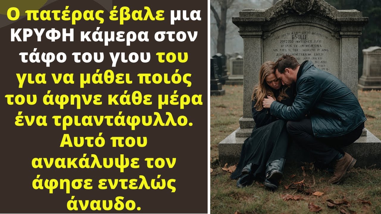 Ο πατέρας έβαλε μια ΚΡΥΦΗ κάμερα στον τάφο του γιου του για να μάθει ...