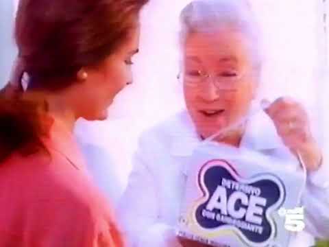 Ace Detersivo con Colorplus & con Candeggiante 1993 (ITA)