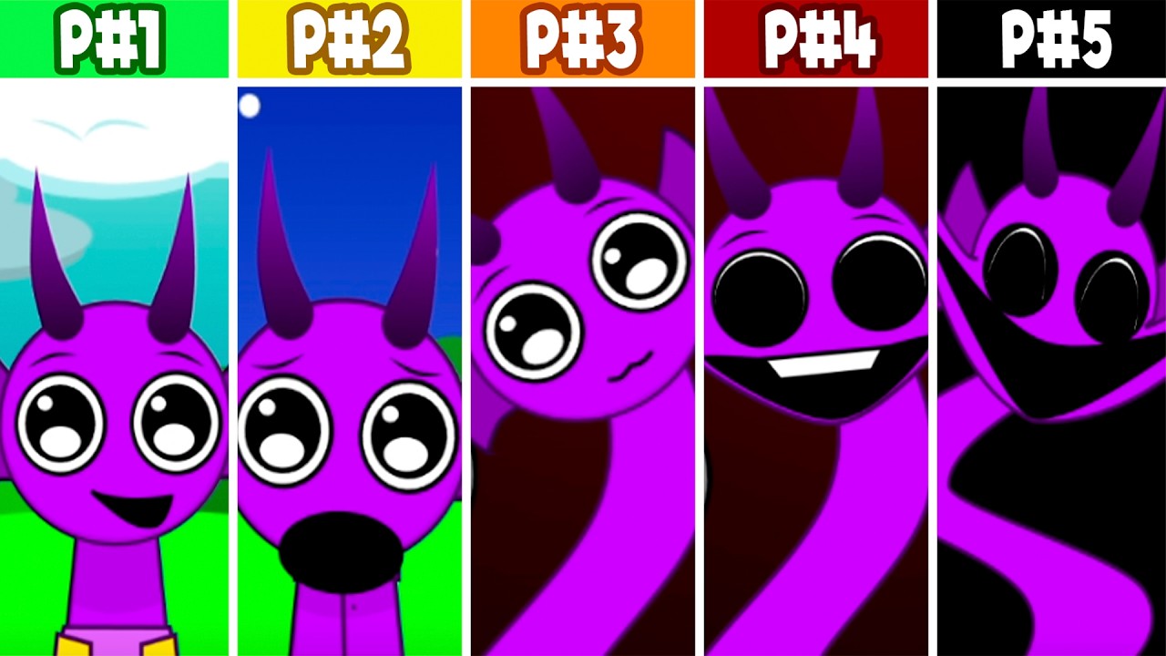 Phase 1 VS Phase 2 VS Phase 3 VS Phase 4 VS Phase 5 In Incredibox ...