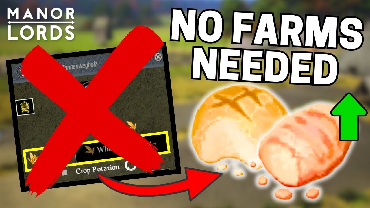 NO FARMS NEEDED! Insane Bread Production – Manor Lords EASY Food Guide ...