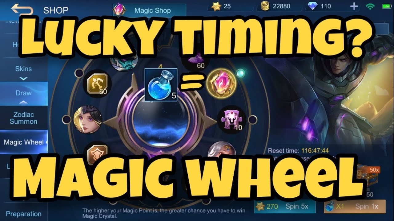 Mobile legends: My luckies magic wheel spin? - YouTube