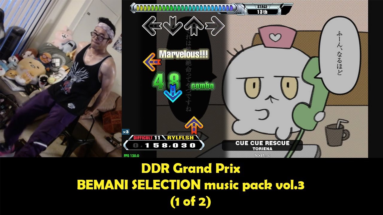 BEMANI SELECTION music pack vol.3 (1 of 2) | Dance Dance Revolution Grand Prix (PC) - YouTube