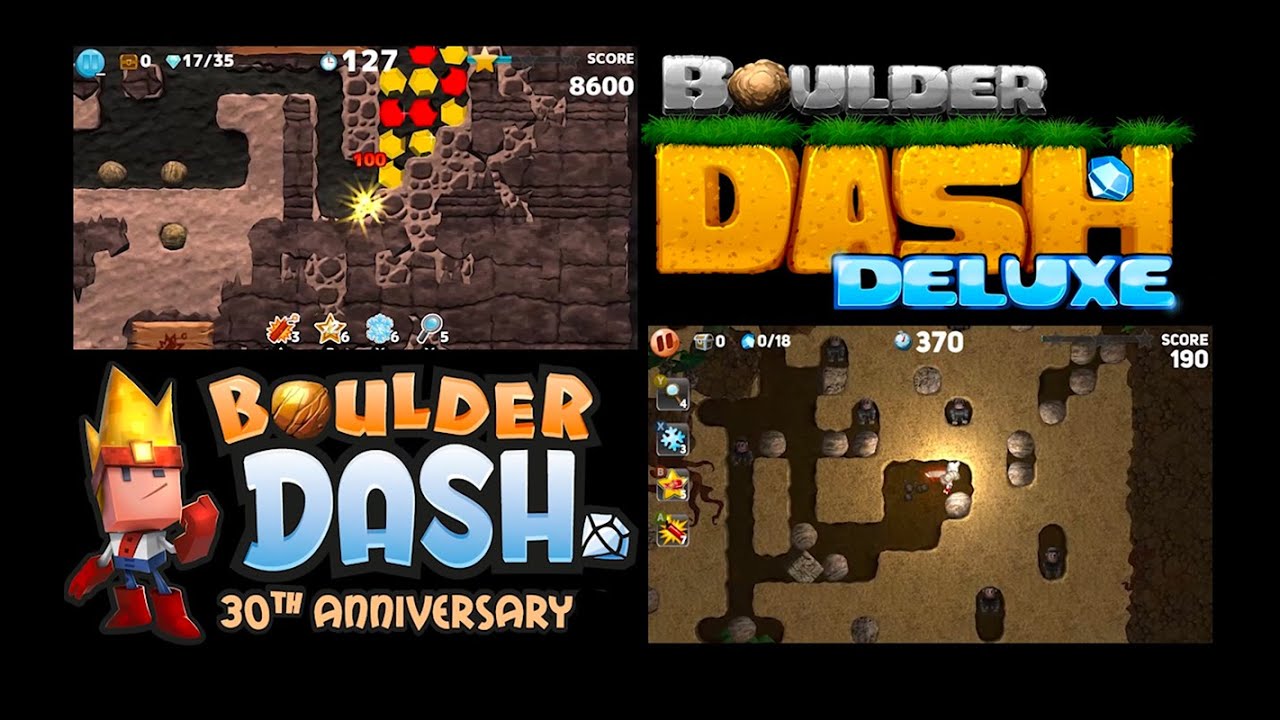 Boulder Dash Ultimate Collection Boulder Dash Deluxe and also Boulder ...