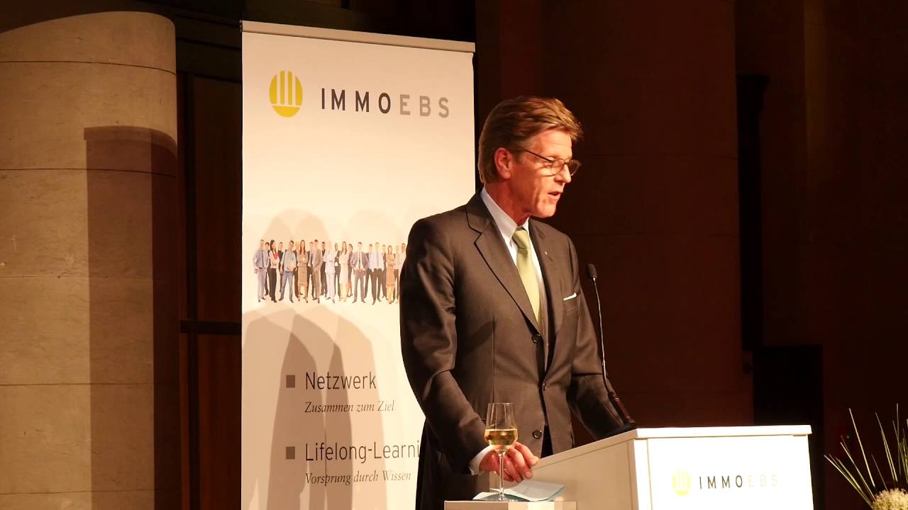 Rede von Prof. Andreas-Norbert Fay zum 25-jährigen Jubiläum von IMMOEBS ...