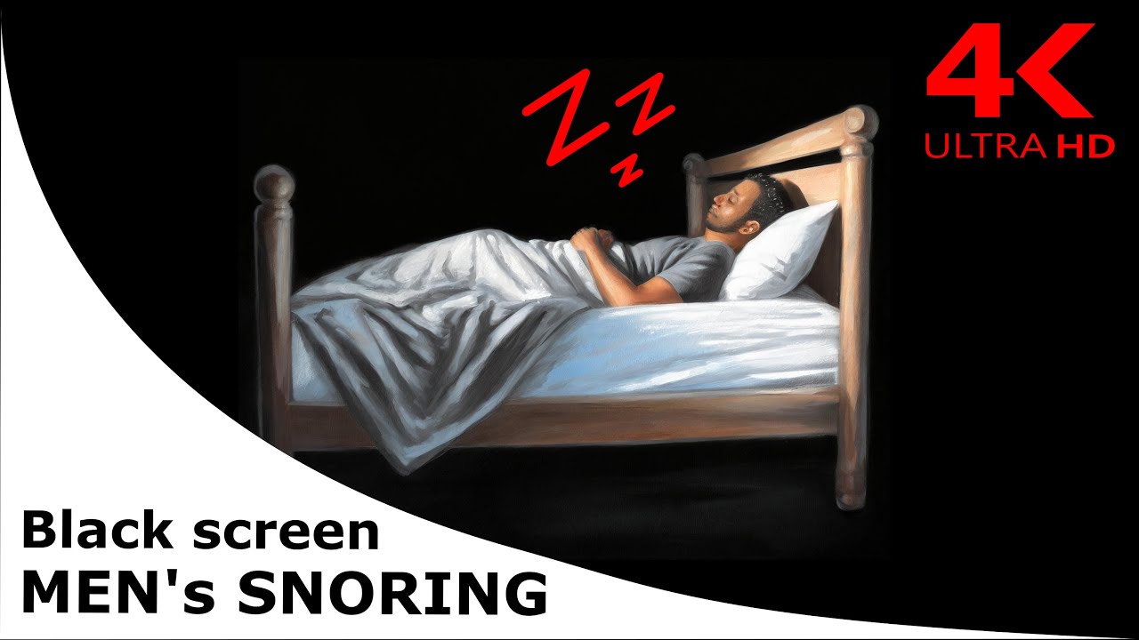 Snoring with an old man: ASMR snoring with black screen - YouTube