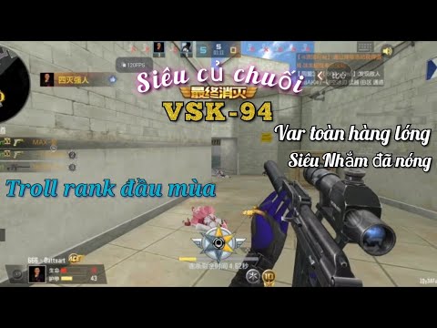 CF Mobile | VSK-94 | Đang chill vui gặp địch vã toàn hàng lóng thế là lại phải căng 😬 - YouTube