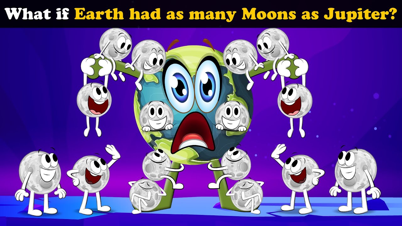 What if Earth had as many Moons as Jupiter? + more videos | #aumsum # ...