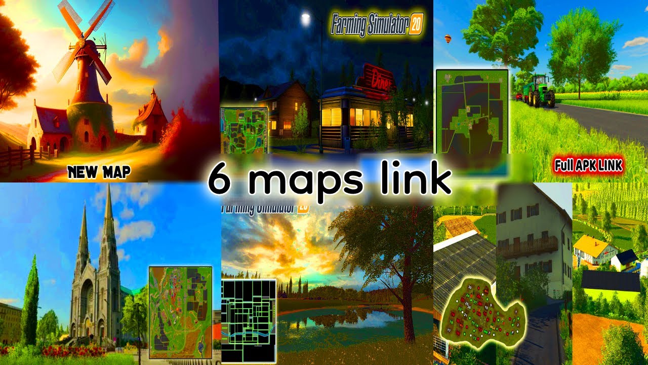 6 maps link | full apk | download - YouTube
