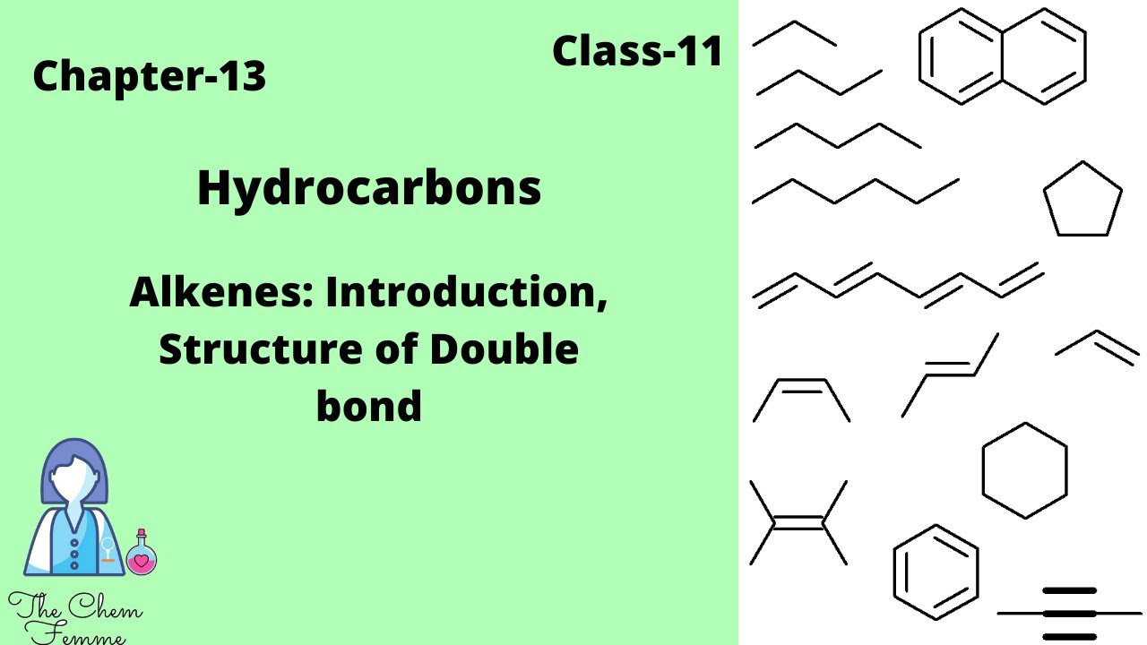 Alkenes: Introduction, Structure of Double bond - YouTube