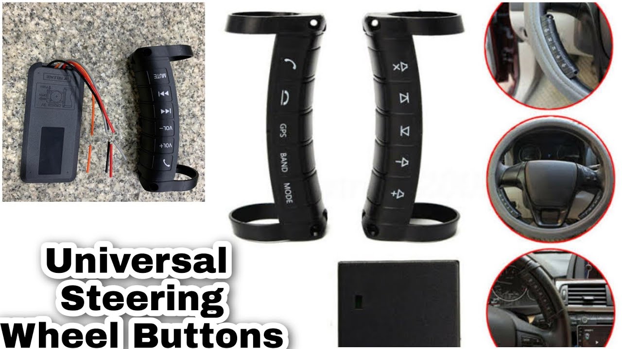 Best Steering Wheel Button For All Car | Universal Steering wheel ...