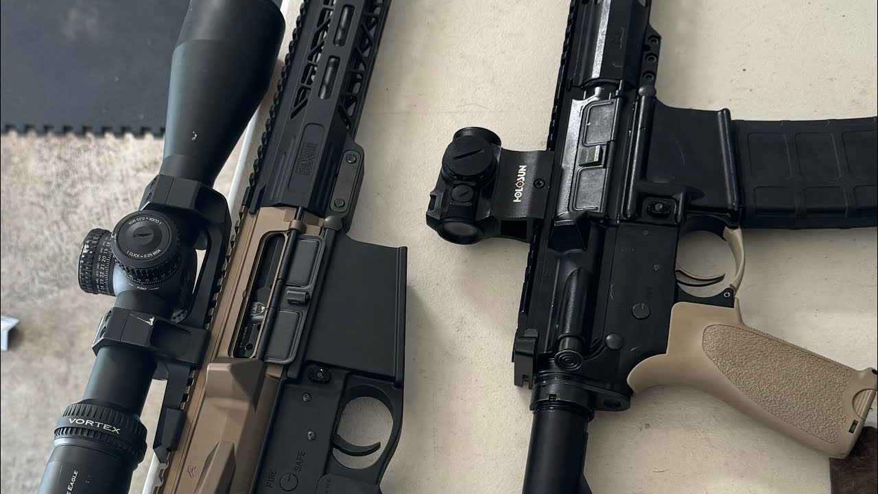 Weapon light setup for under $30 - YouTube