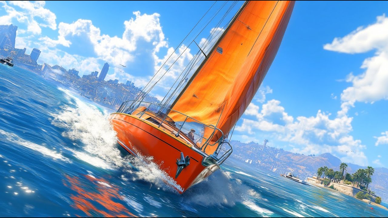 Trevor stole a yacht and goes to the ocean in search of the Ghost Ship ...