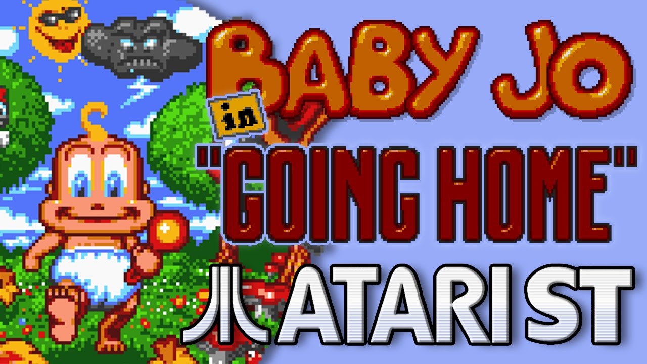 Baby Jo in "Going Home" - Quick Look - Atari ST - YouTube