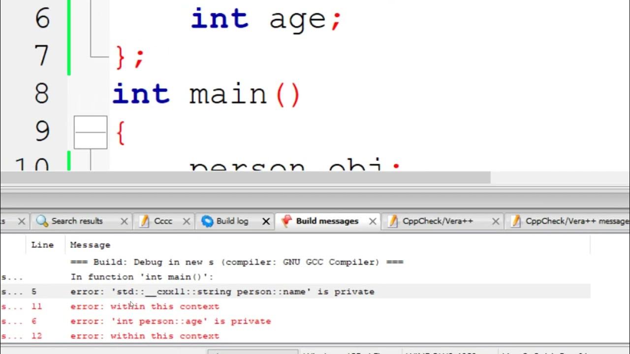Introduction To Oop Classes And Objects Constructor And Destructor Youtube
