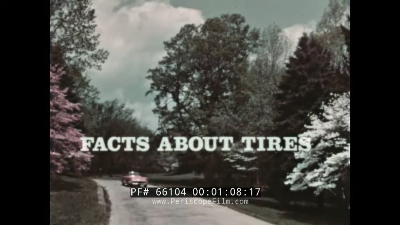 " FACTS ABOUT TIRES " 1970s DUPONT CORP. PROMO FILM TIRE MAINTENANCE ...