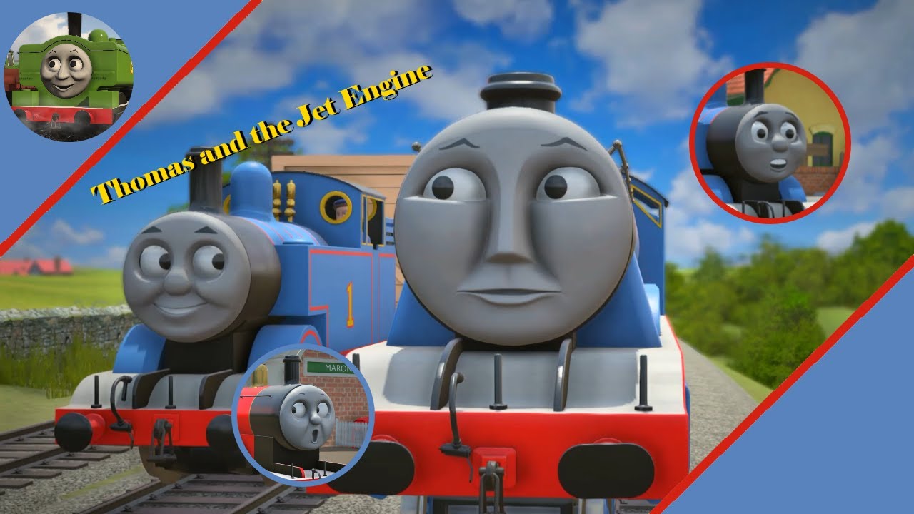 Thomas and the Jet Engine Trainz Remake - YouTube