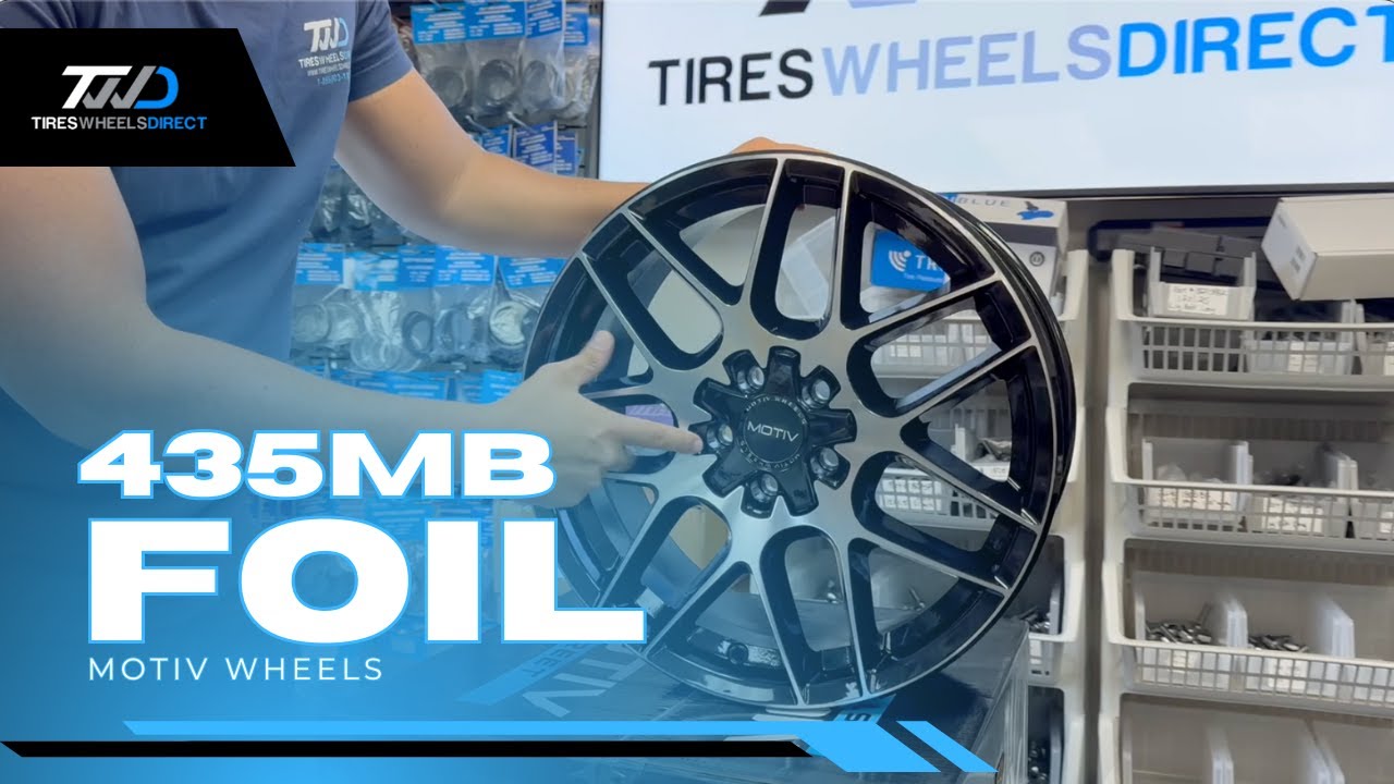 Motiv 435MB Foil Wheels | Sleek Multi-Spoke Street Style - YouTube