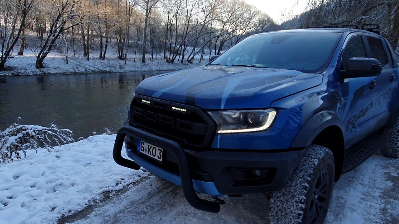 Ford Ranger Raptor im Schnee - YouTube