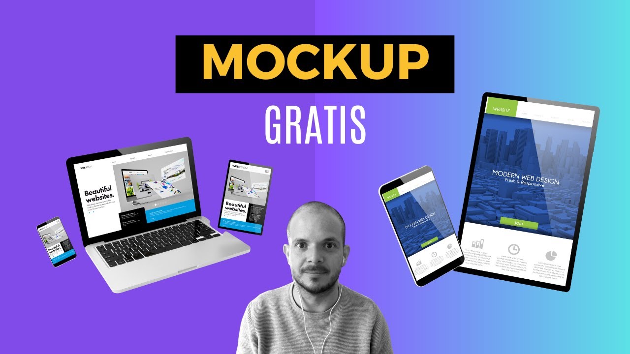Mockups de Páginas Web (Generator) GRATIS 😀 - YouTube