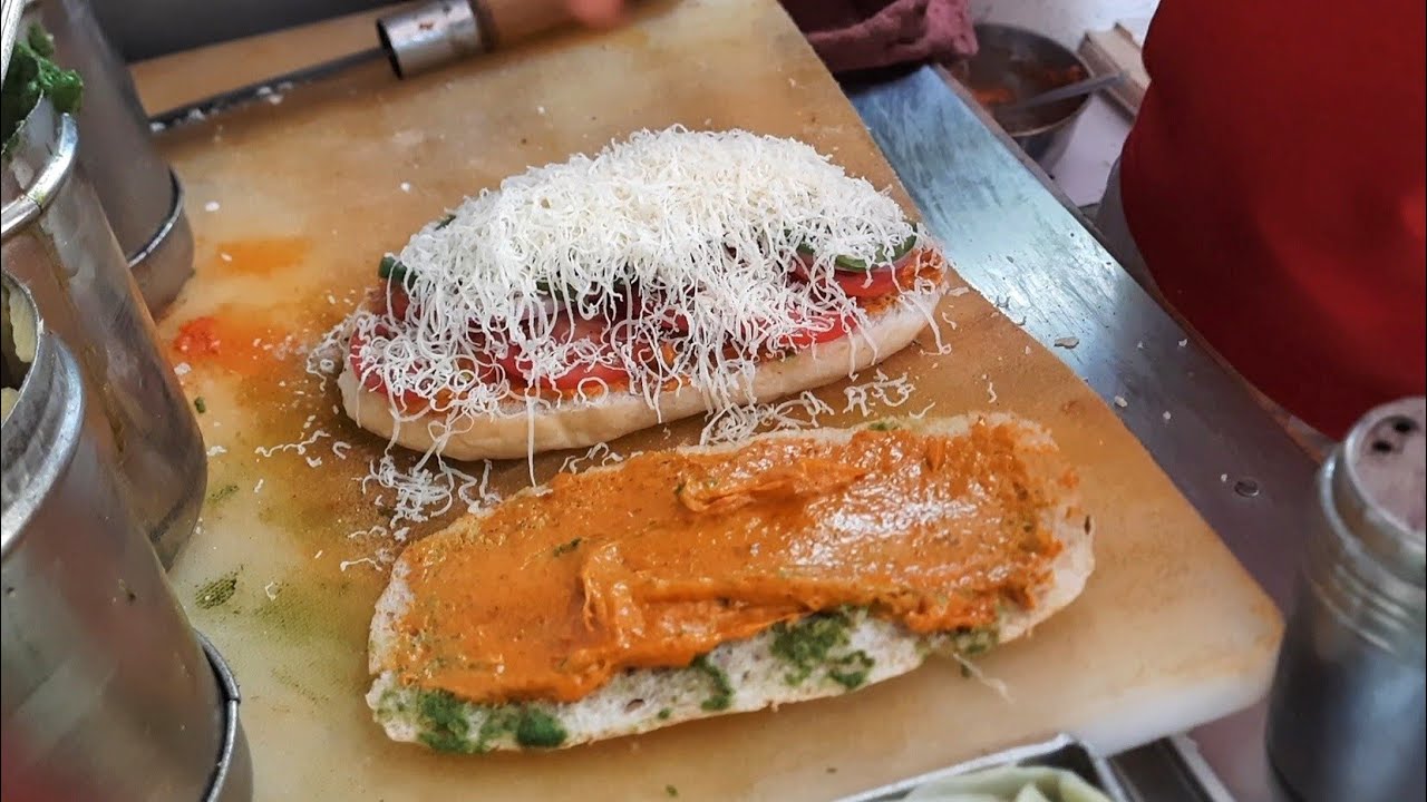 Fajita Panini & Tandoori Panini | Most Busy Street Food Stall in Mumbai ...