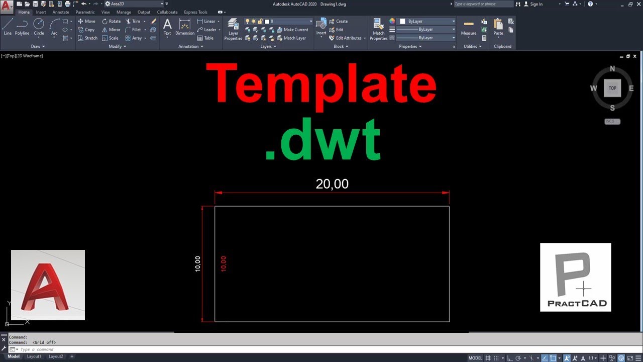 Como Criar o Seu Template no AutoCAD - Completo 2021 - YouTube
