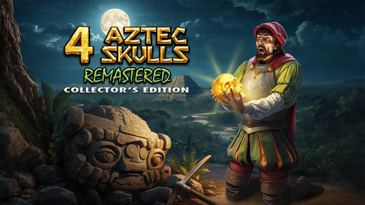 4 Aztec Skulls Remaster Gameplay - YouTube